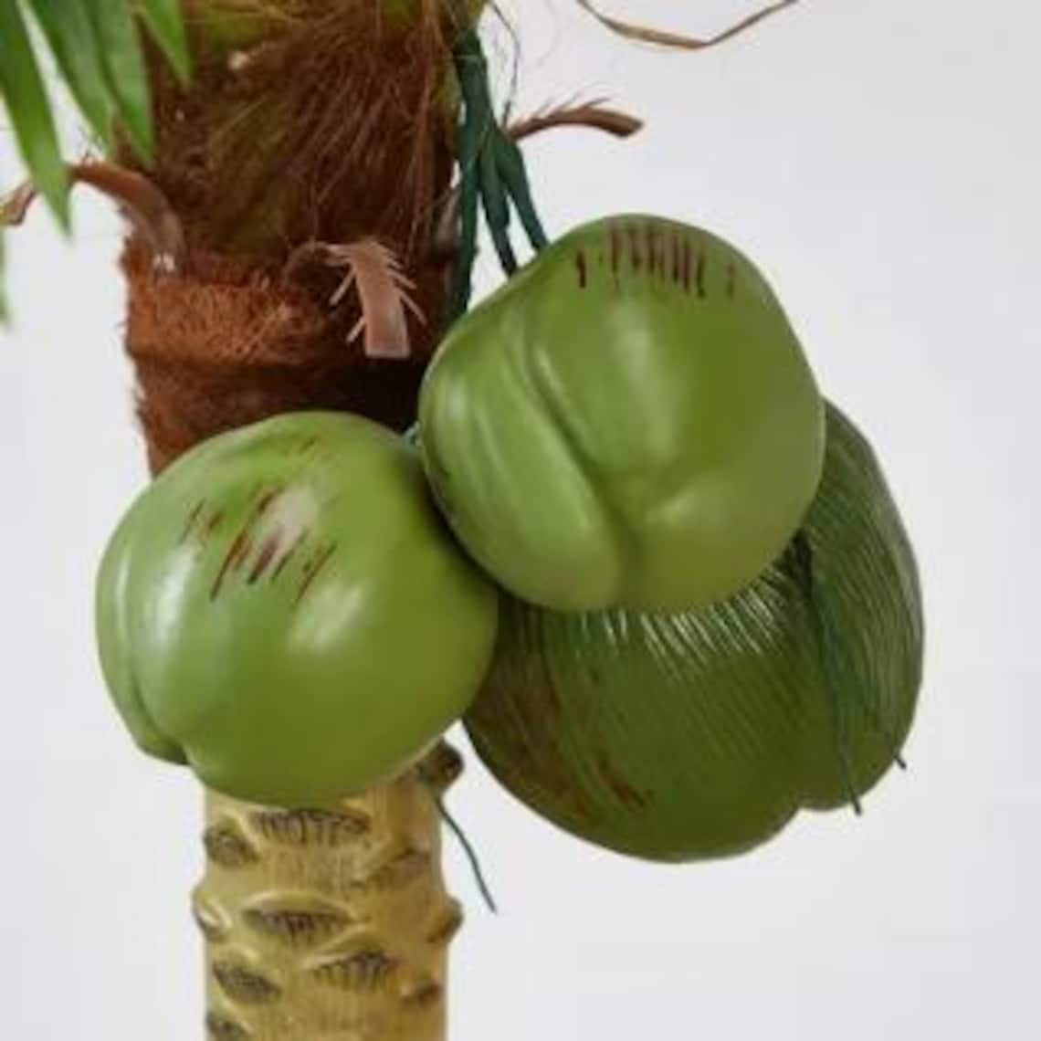Artificial Coconut Palm Tree Fake Tropical Large Green Plant Palm Home ...