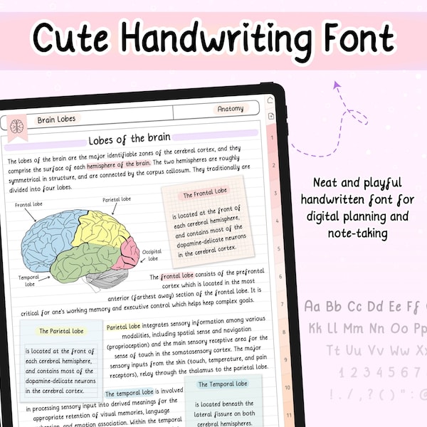 Handwriting Font - Etsy