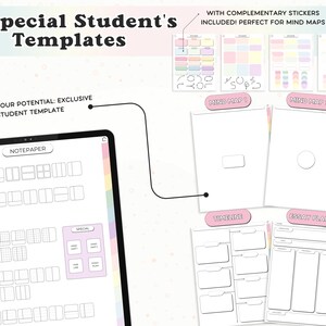 Digital Notebook for Students Hyperlinked Notebook for Goodnotes ...