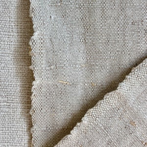 Rare Find! French Antique Pure Nubby Hemp Linen Kitchen Towels, Natural ...