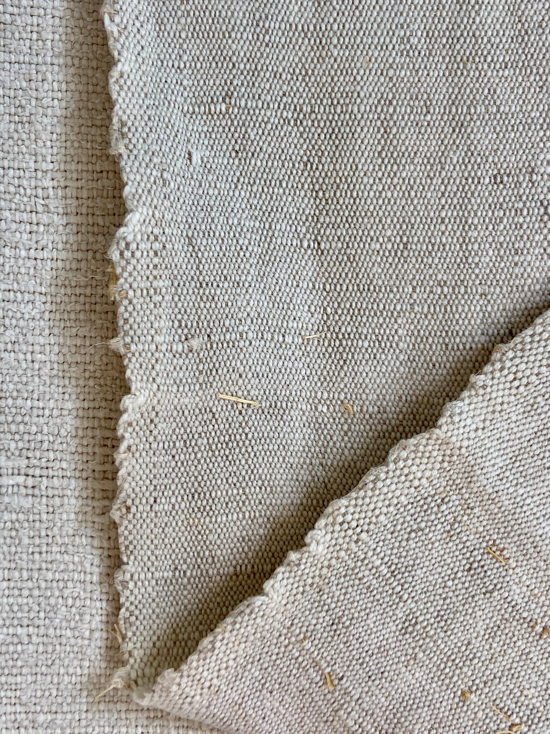 Rare Find French Antique Pure Nubby Hemp Linen Kitchen Towels, Natural ...