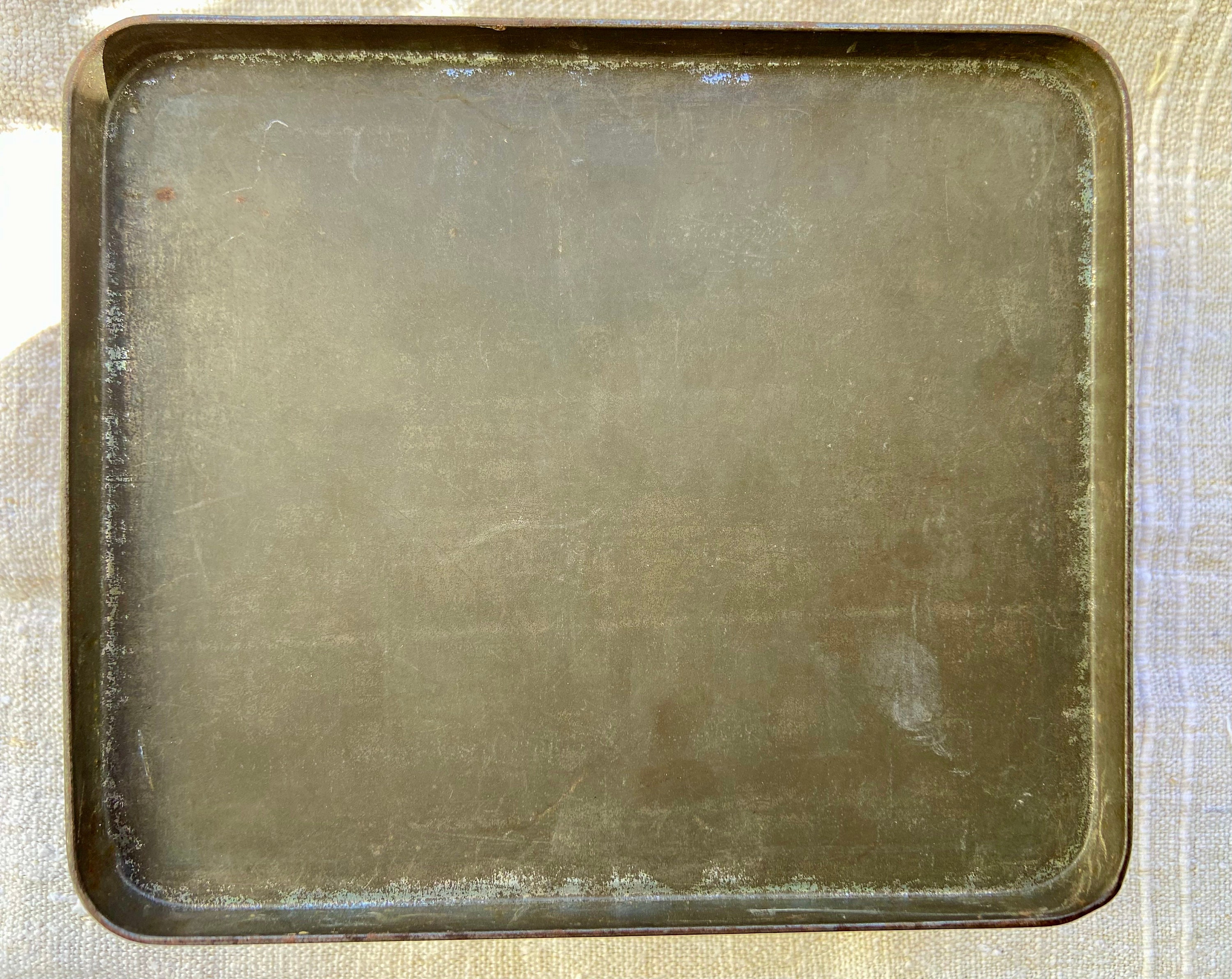 Vintage Storage Tin Box With Hinged Lid, le Charmeur Theme Collectible ...