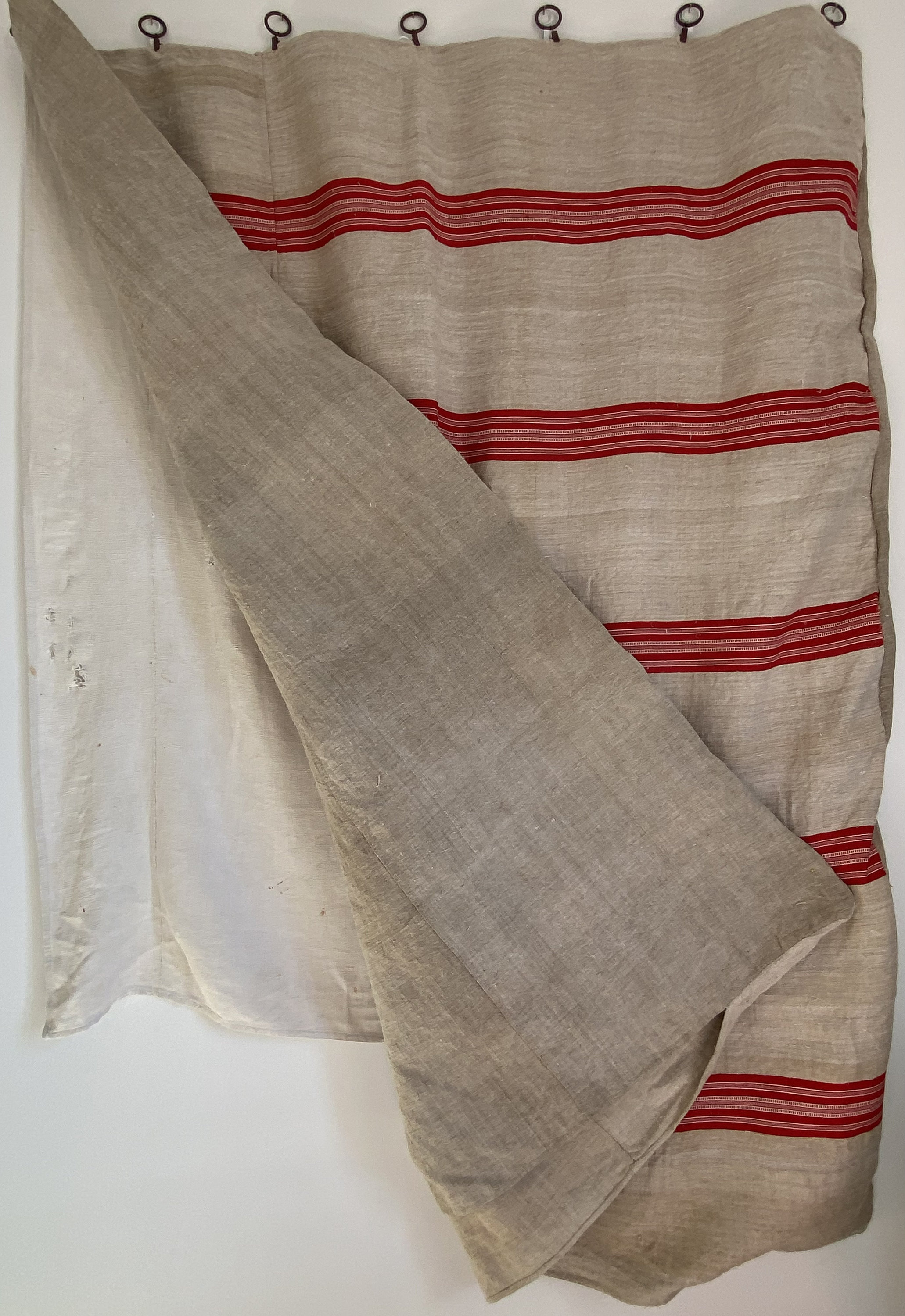 Very Rare Antique French Jura Hand Gathered Pure Hemp Fiber Eiderdown ...