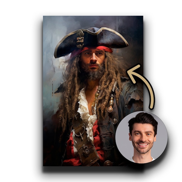 Pirate Portraits - Etsy