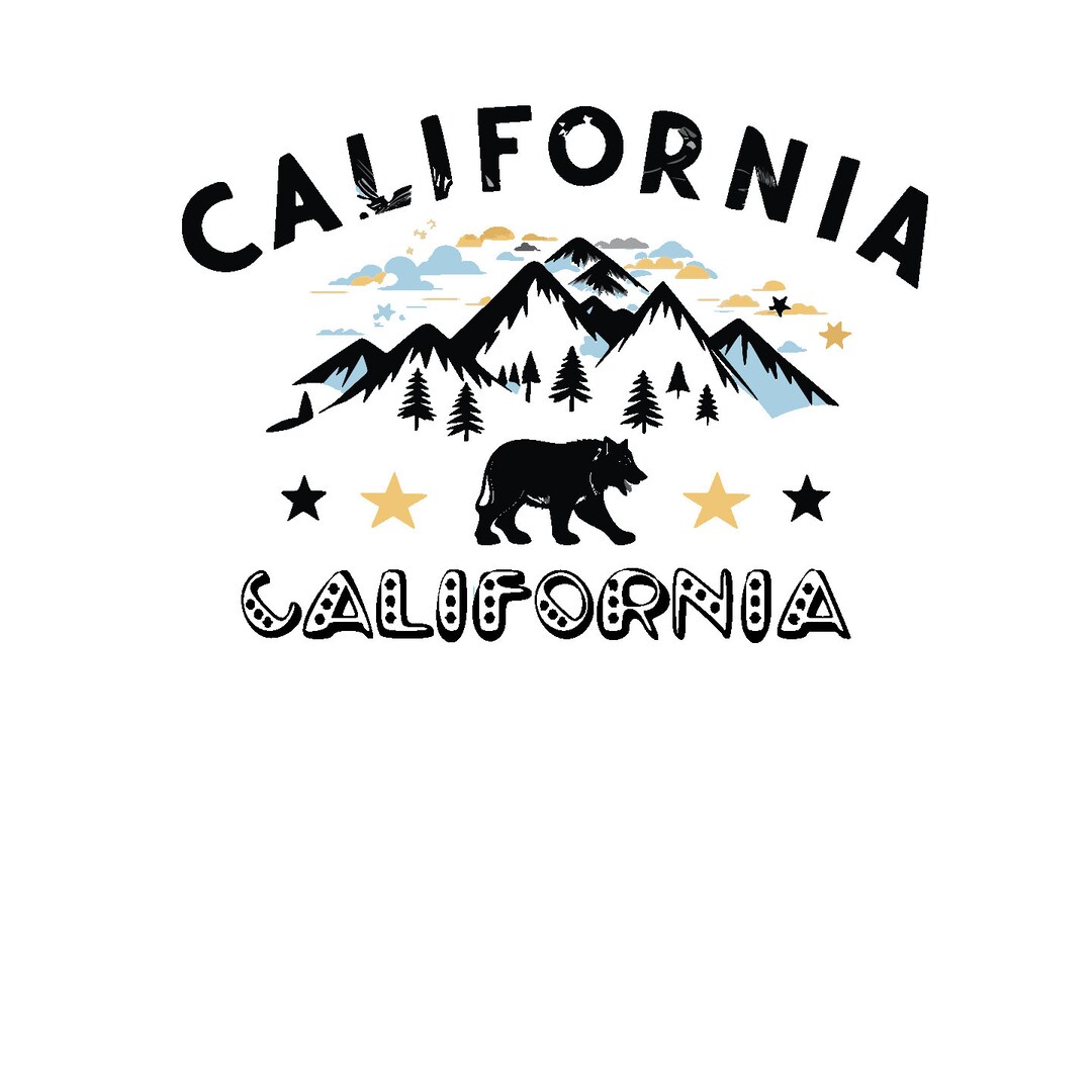 California Logo Svg Png File for Cricut or Epson - Etsy