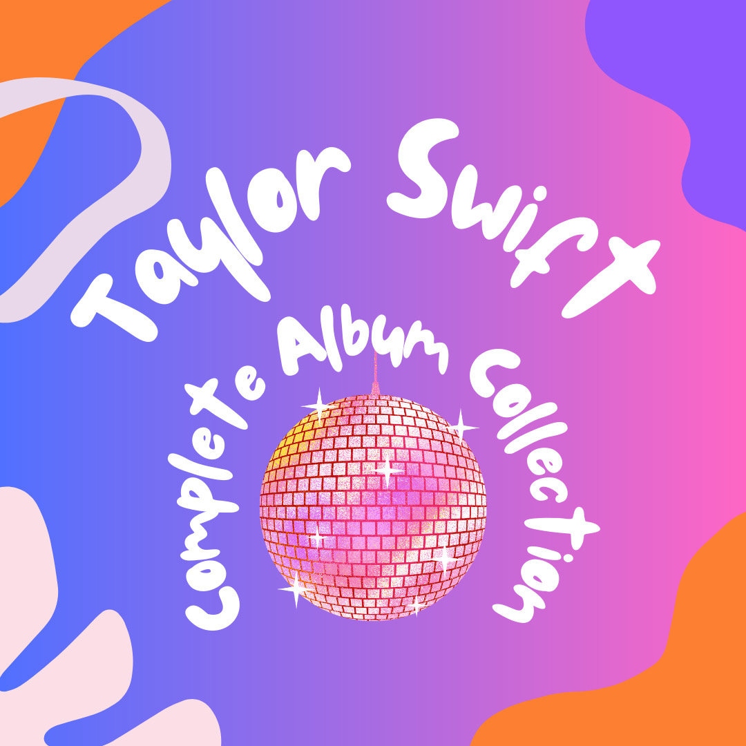 Taylor Swift Complete Album Collection Bundle - Etsy