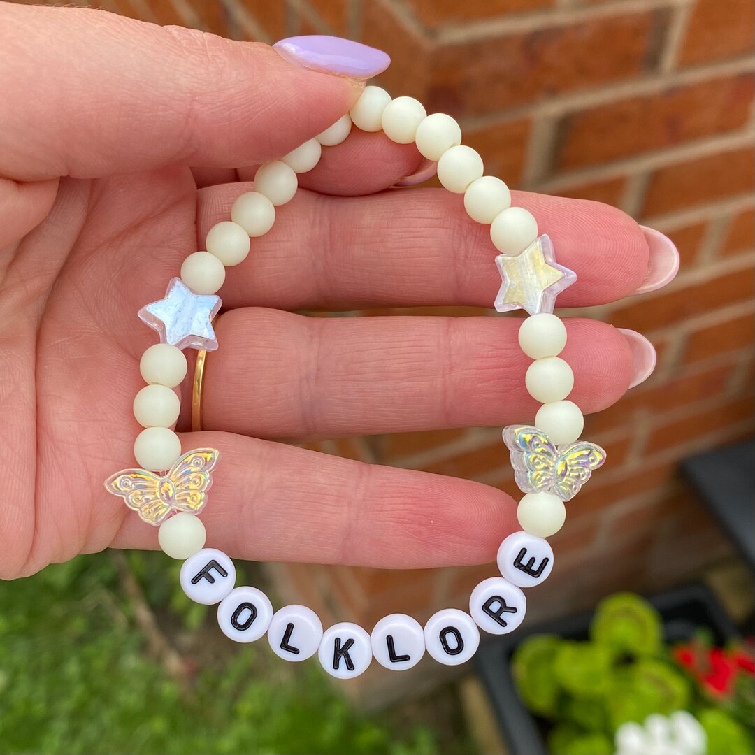 Taylor Swift Folklore Bracelet - Etsy