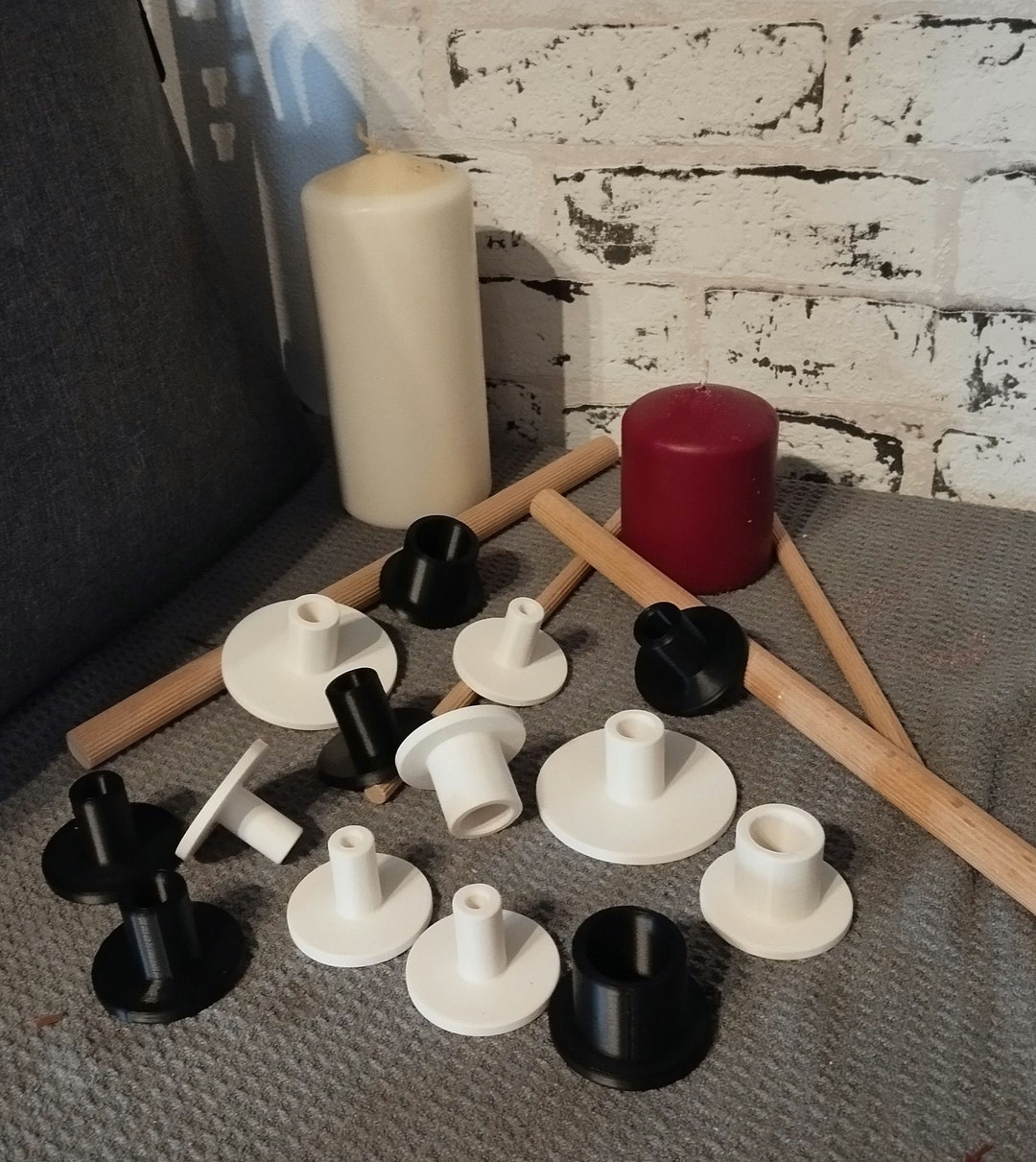 20x Outdoor Garden Torch Candle Holders – DIY Tea Light Holders ...