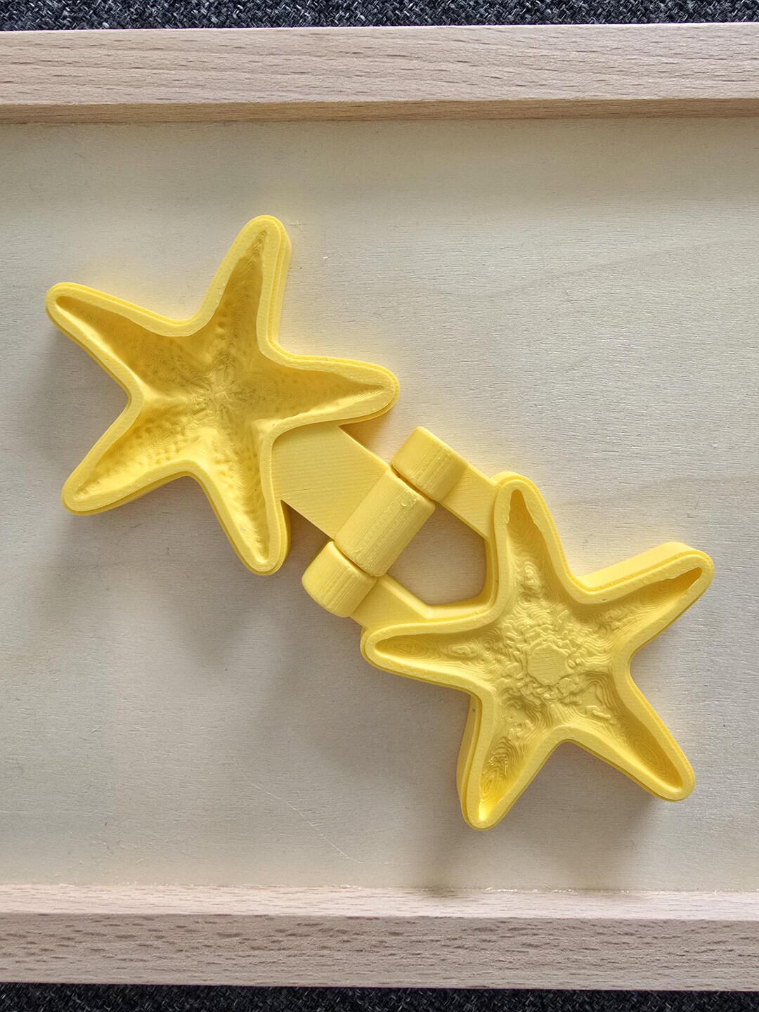 3D Printed Starfish Play Dough & Kinetic Sand Mold | Sensory Play Tool ...