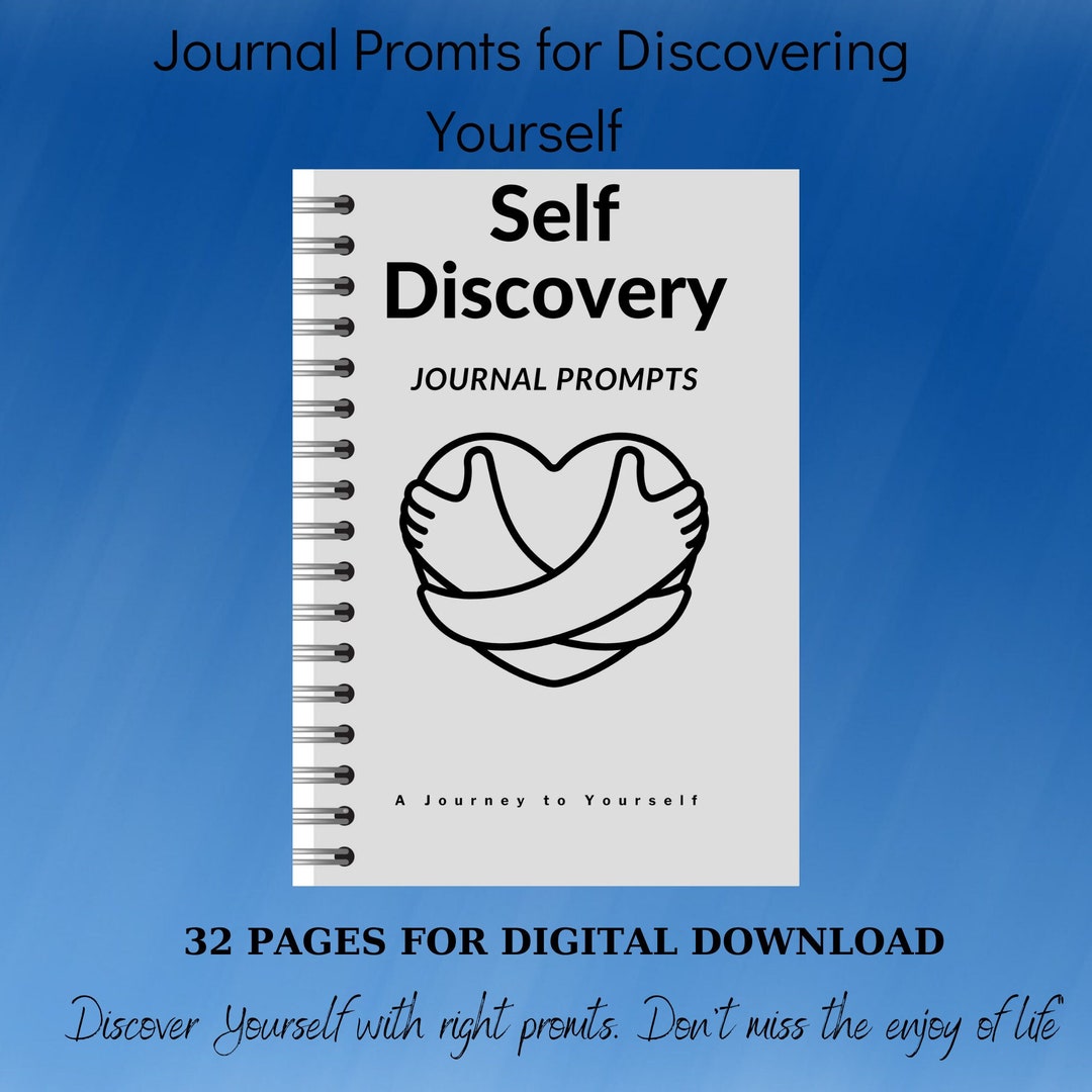 Self Discovery Journal Prompts, Self Discovery Workbook,printable ...