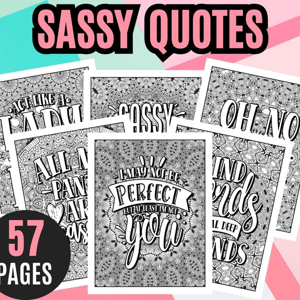 Sassy Quotes - Etsy