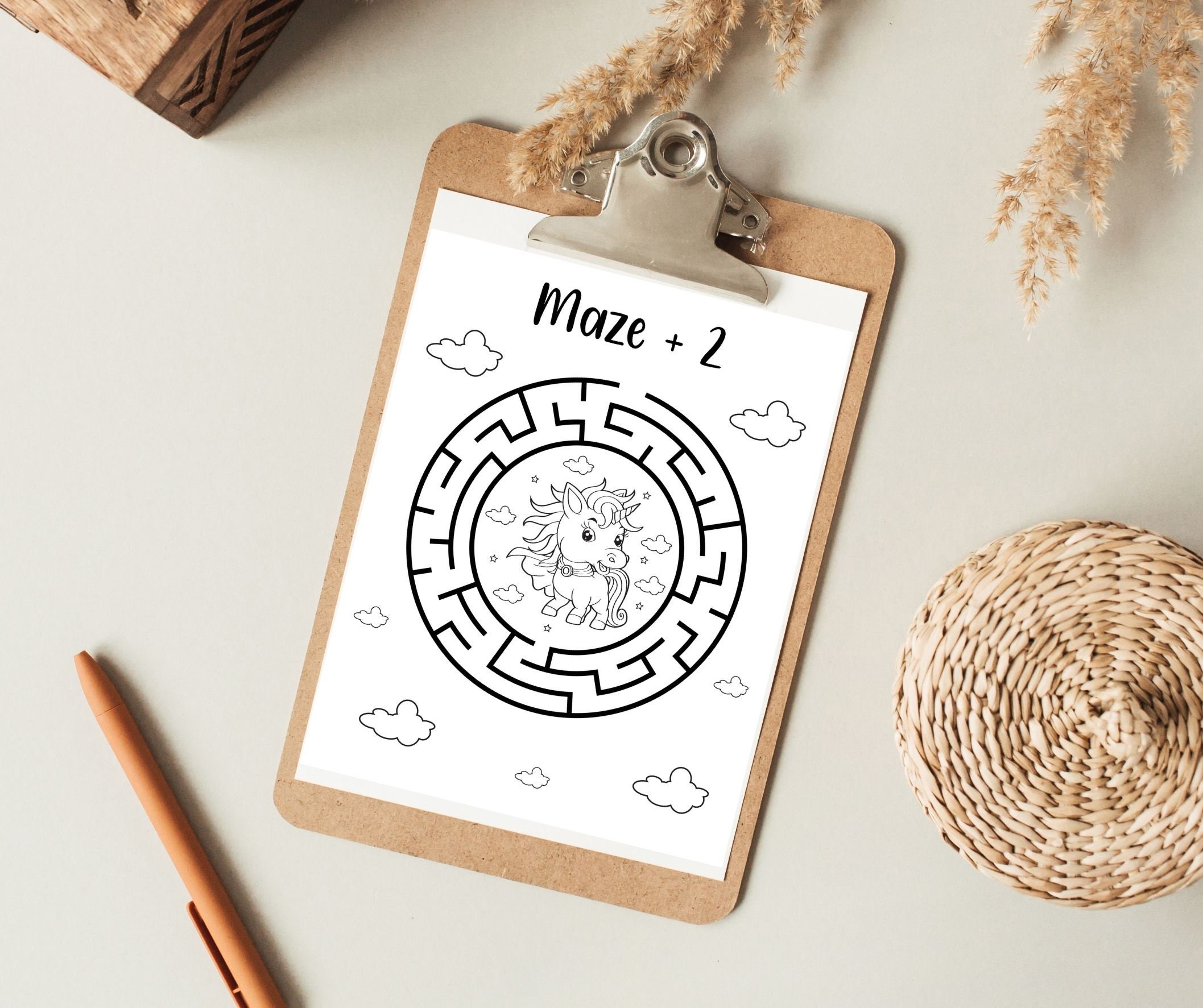 240 Unicorn Activity Pages for Kids: Coloring Book, Mazes, Dot Maker ...