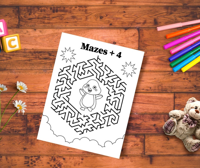 Animals Activity Book for Kids: Coloring Pages, Coloring Book ...