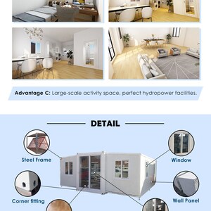 Beautiful Foldable Prefab Tiny Home - Etsy UK