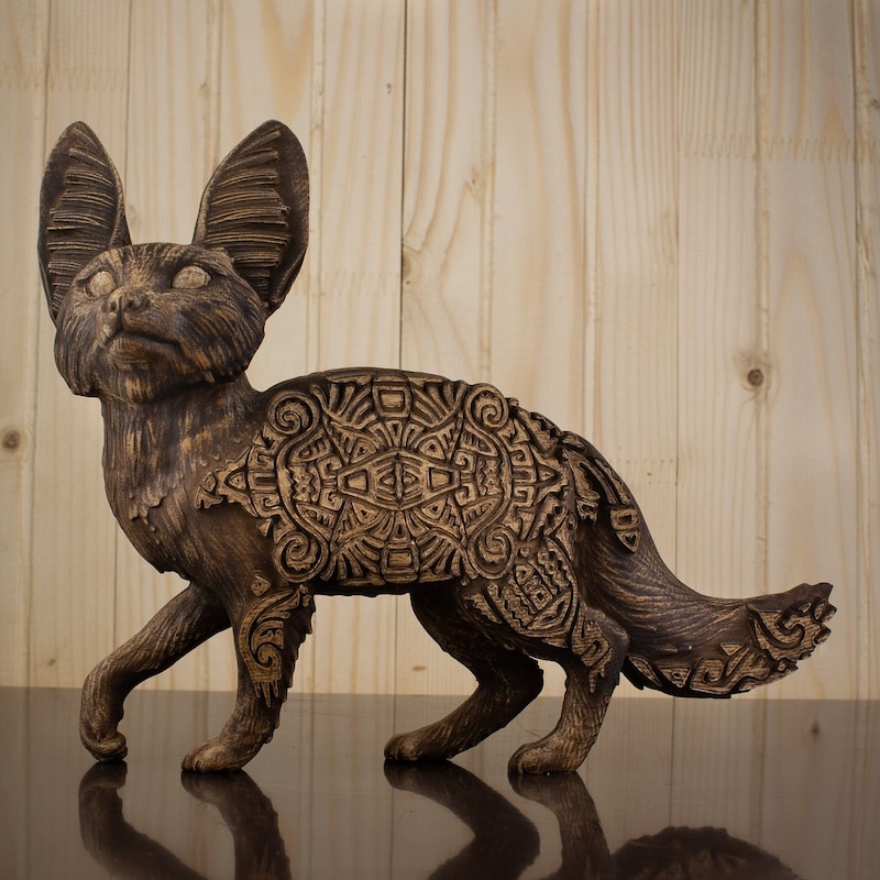 Wooden Fox - Etsy UK