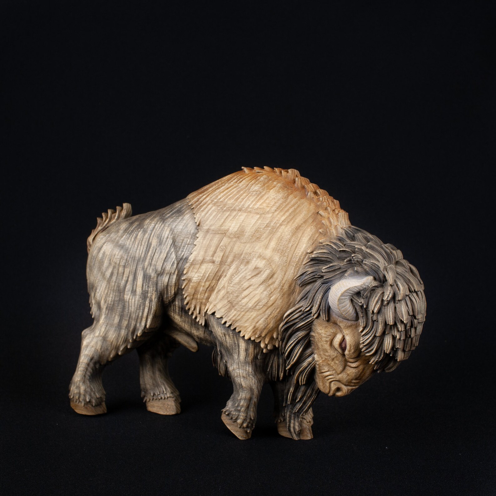 Bison Statue: American Buffalo Decor - Etsy