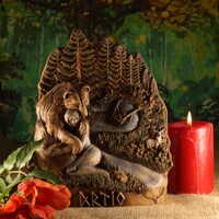 Mini Goddess With Pedestal - Etsy