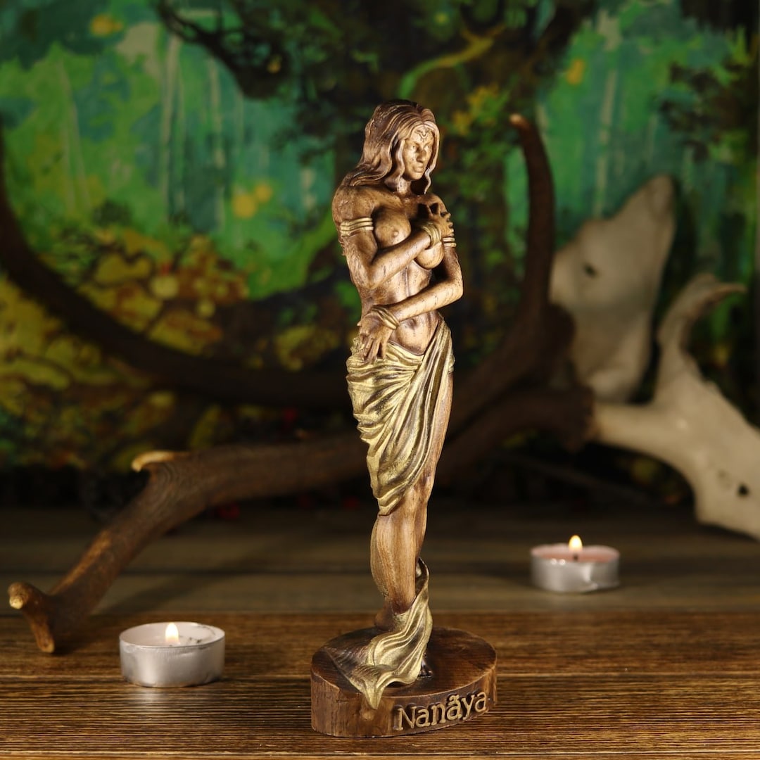 Goddess Figurine Nanaya Mesopotamia Inanna Nanaya Statue Sumerian Astarte Goddess Statue Lilith ...
