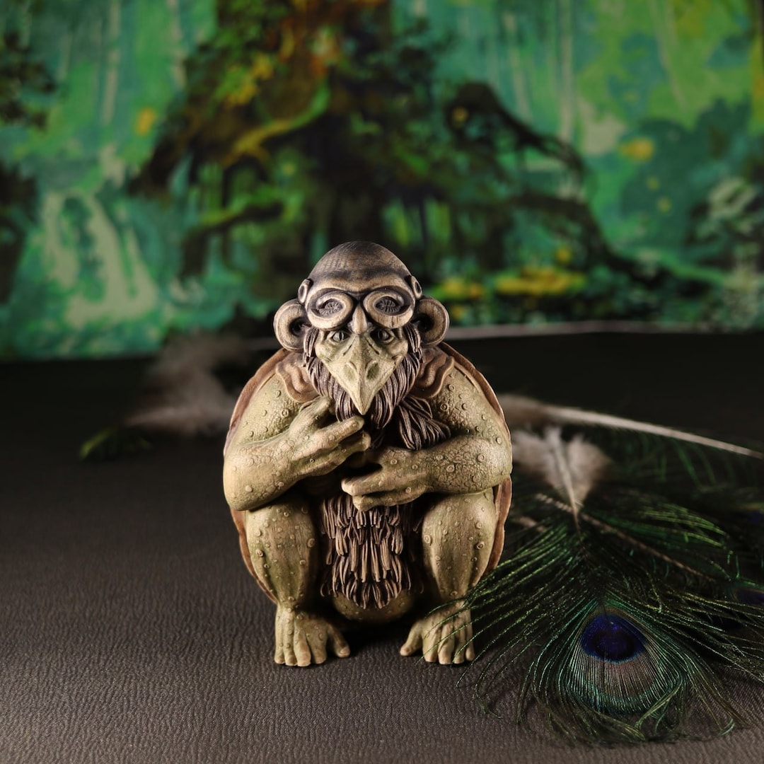 Kappa Wood Sculpture: Japanese Water Spirit Statue, Mythology Art - Etsy UK