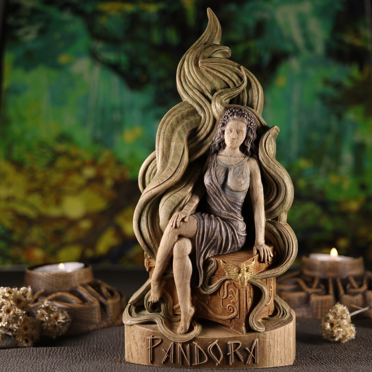 Greek God Greek Goddess Greek Mythology Pandora Box Pandora Statue ...