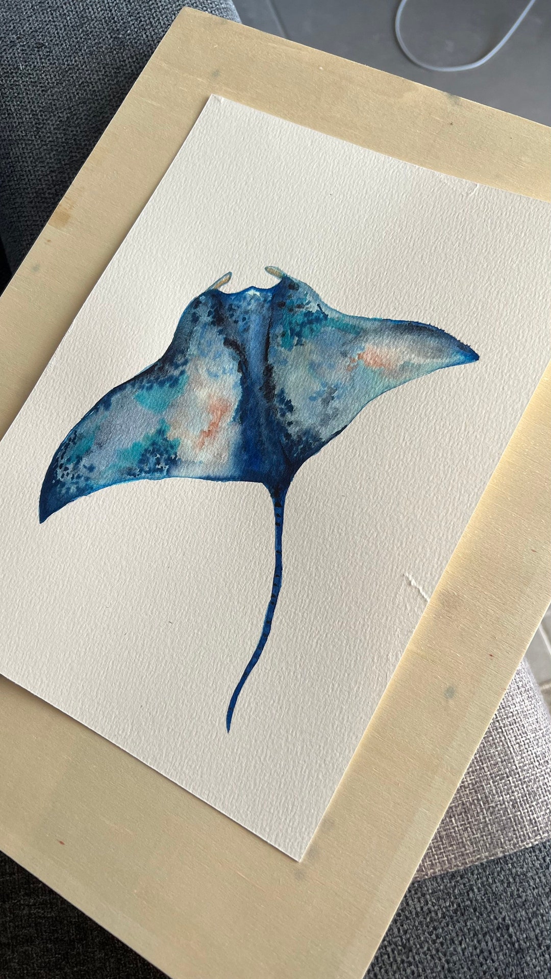 Ray Watercolor Painting, Digital Downloads, Ray Clipart, Ray PNG & PDF ...