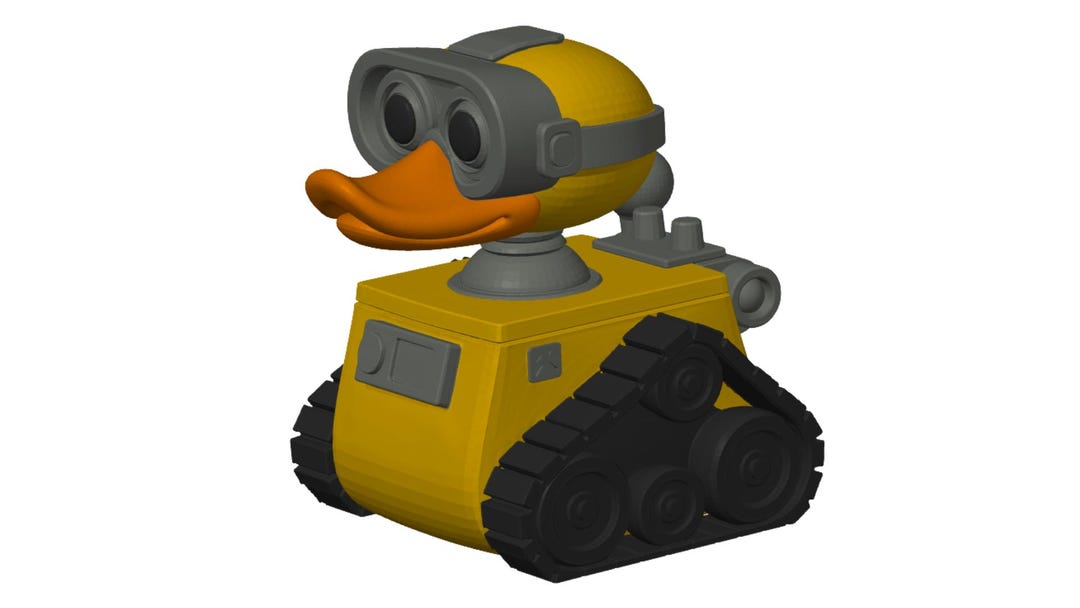 Wall-e Duck: Jeep Ducking Gift, Quirky Animal Decor - Etsy