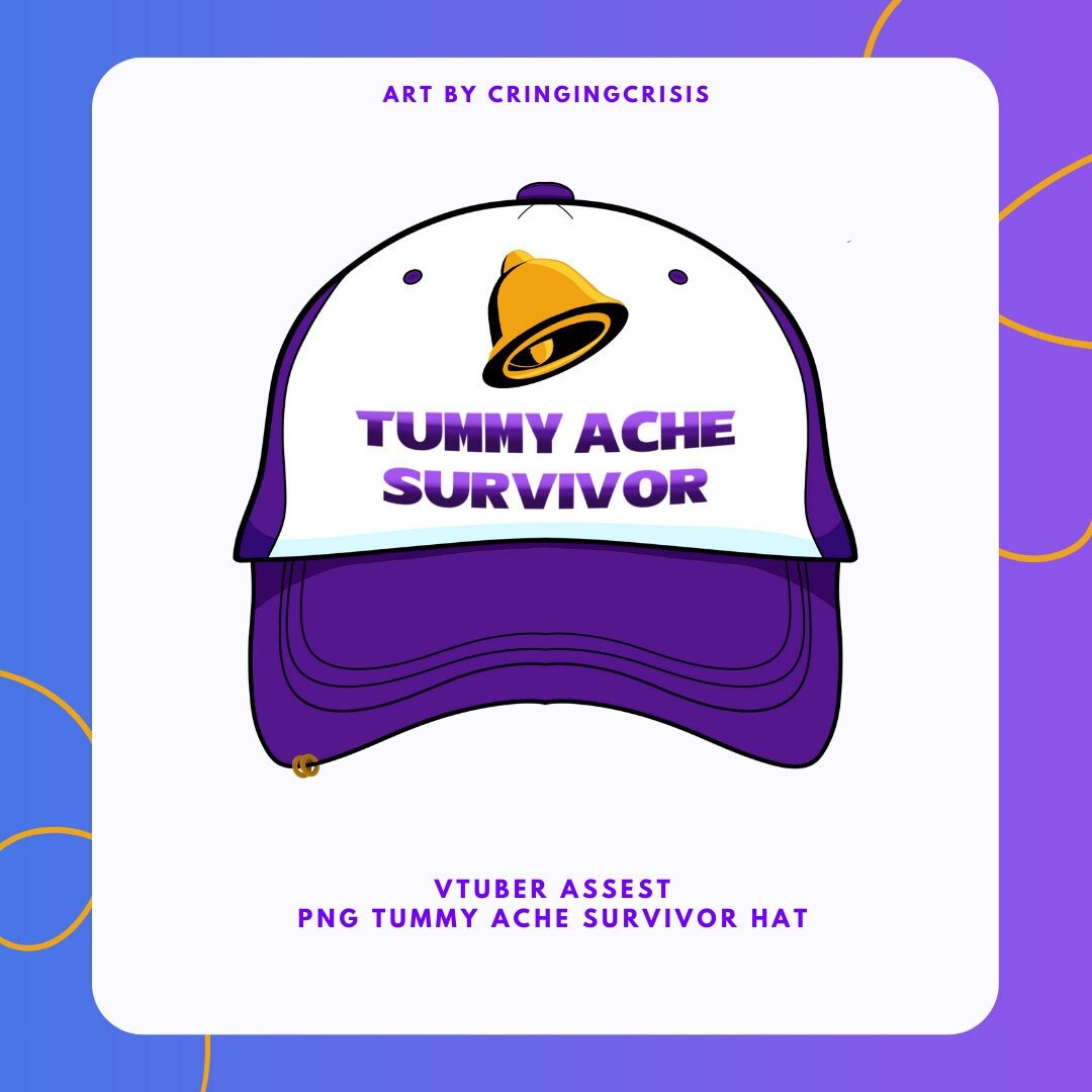Tummy Ache Survivor Hat - Etsy
