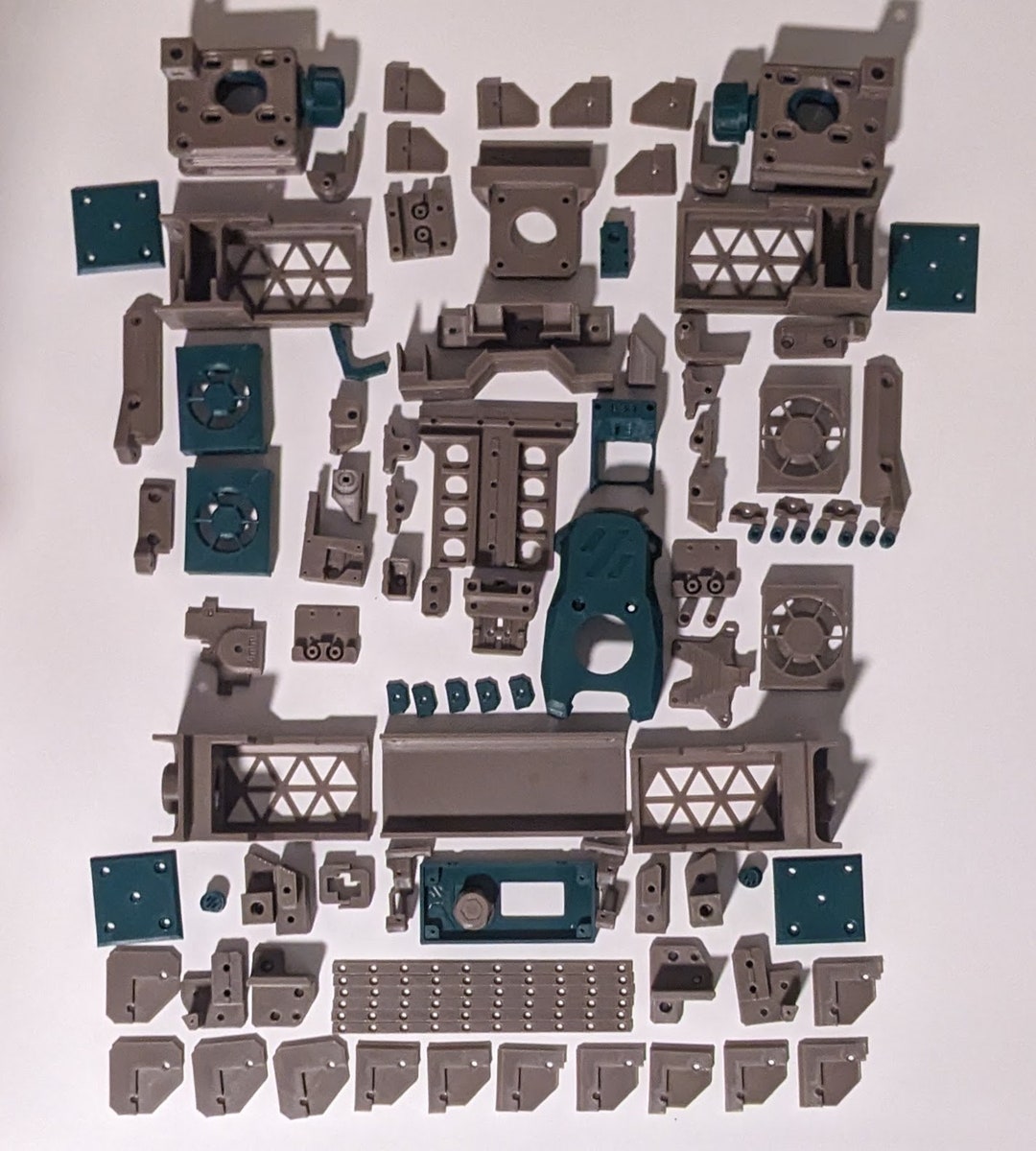 Tri-zero (voron V0.2 With Belted Z) Full Printed Parts Kit - Etsy