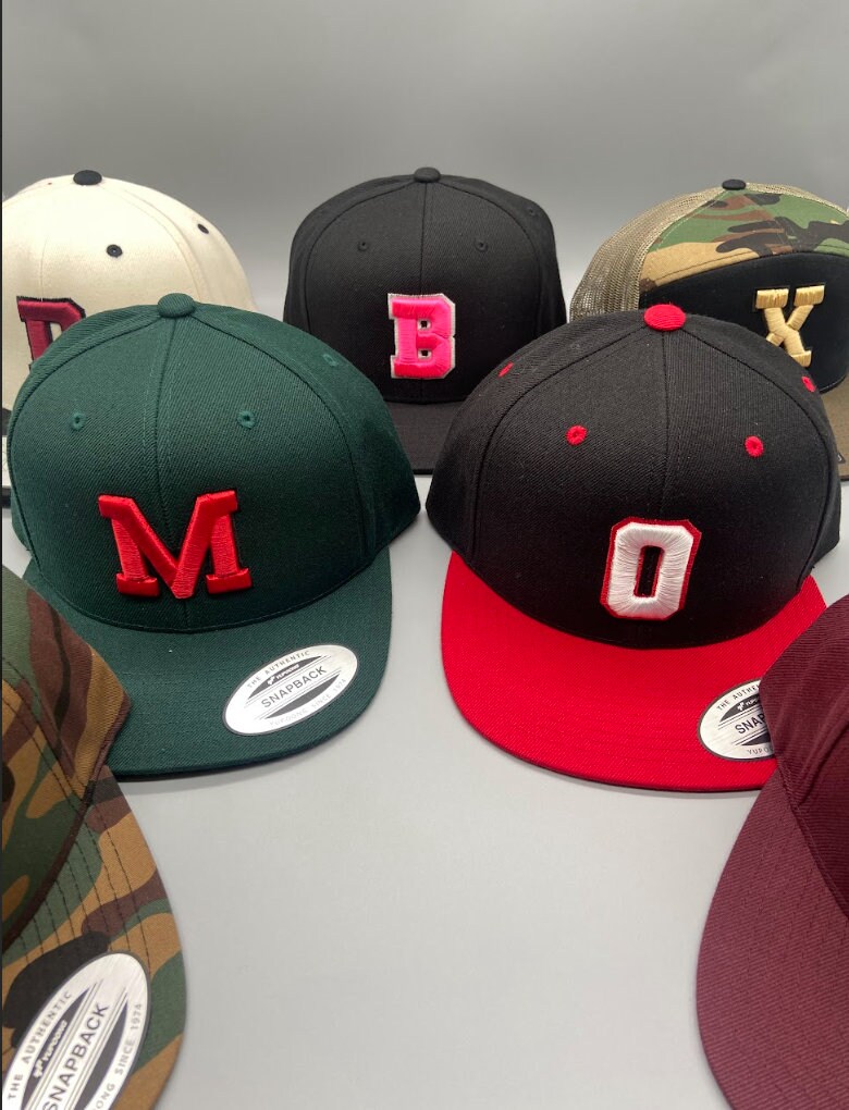 Custom Hat, Embroidered Hat, Letter Hat, Custom Letter Hat, Gift for ...