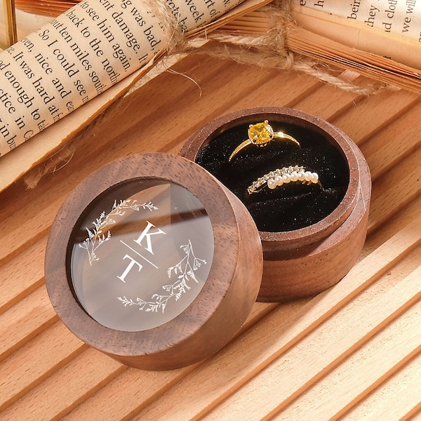Wedding Day Ring Box - Etsy