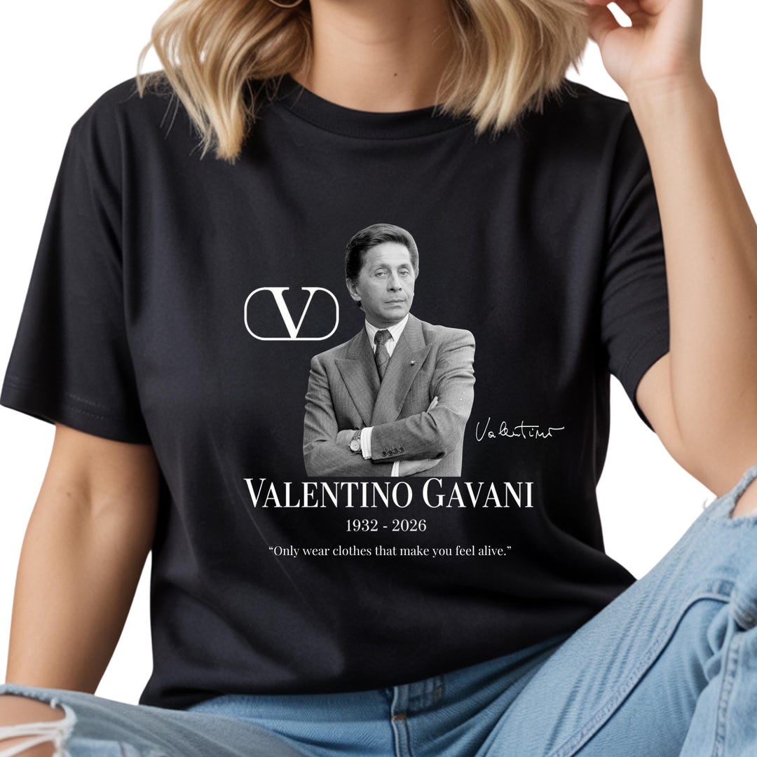 Valentino Gavani Tribute T-shirt, Unisex Cotton Tee - Etsy