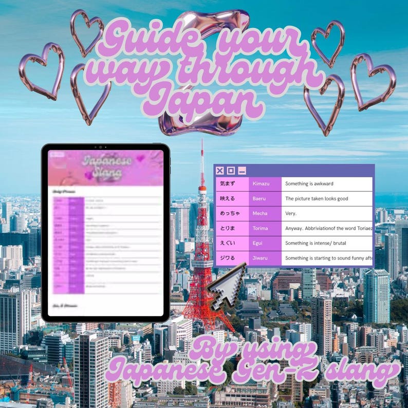 Japanese Gen Z Slang Guide Printable List of Trendy Words Phrases ...
