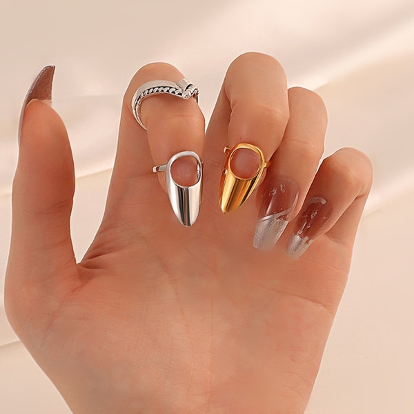 Nail Ring - Etsy