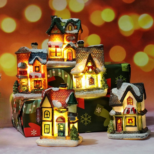 Christmas Led House - Etsy