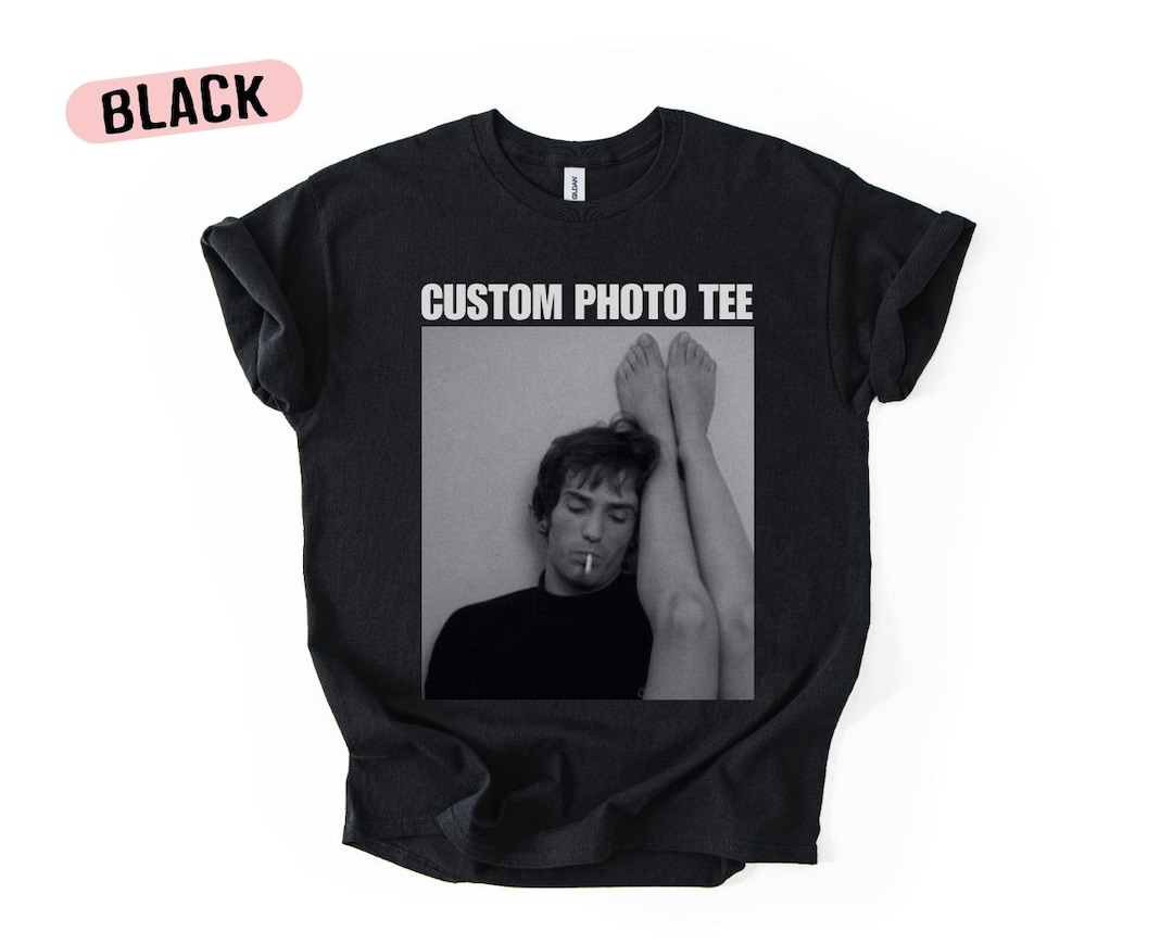 Custom Photo T-shirt: Personalized Picture Tee, Add Your Image - Etsy