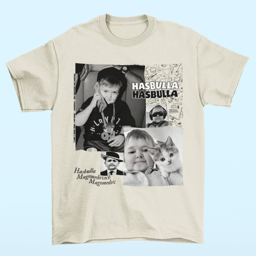 Hasbulla Hasbulla Graphic Tee Vintage Style Bootleg - Etsy