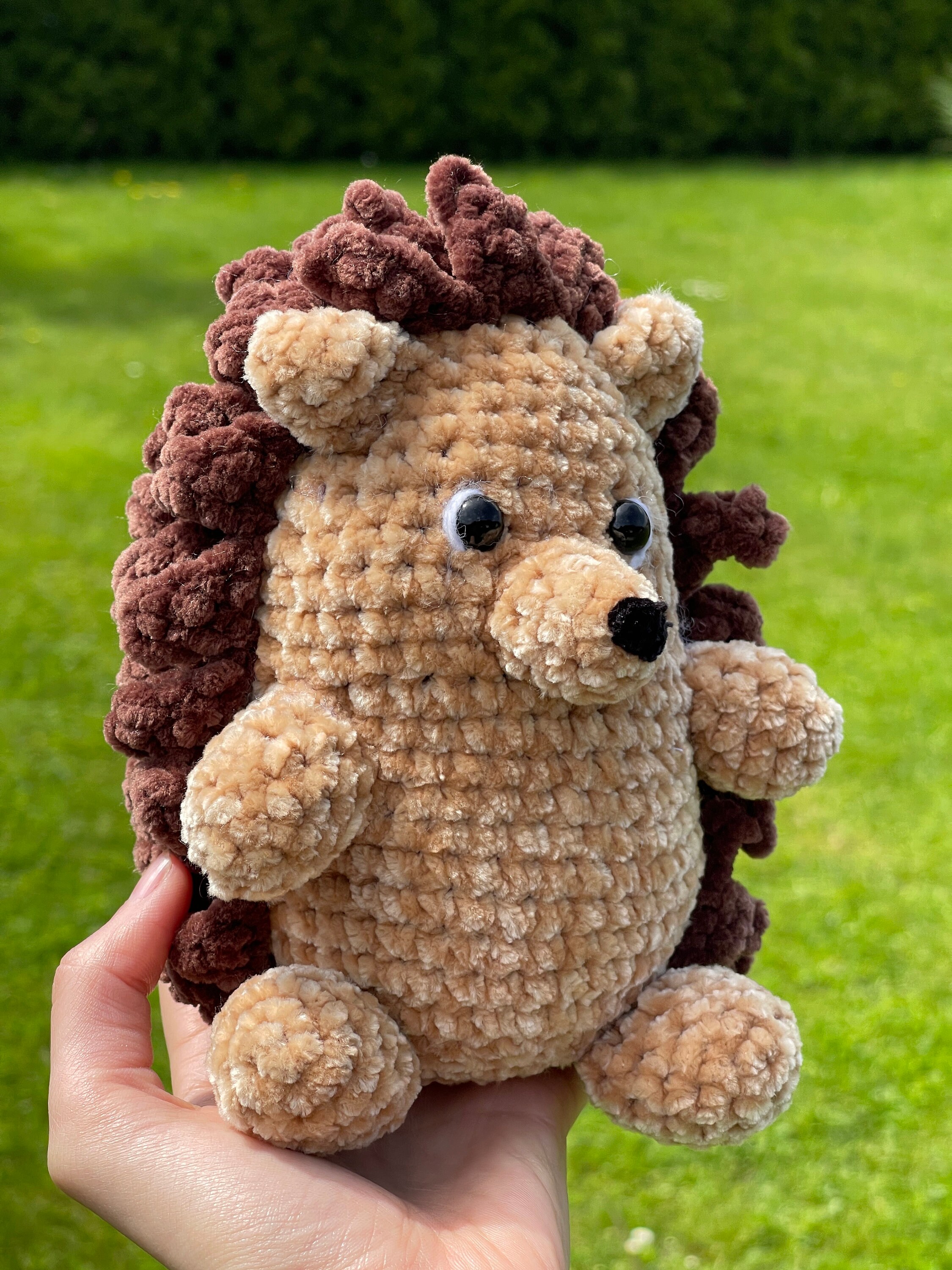 Crochet PATTERN Hedgehog, Amigurumi, PDF in English - Etsy