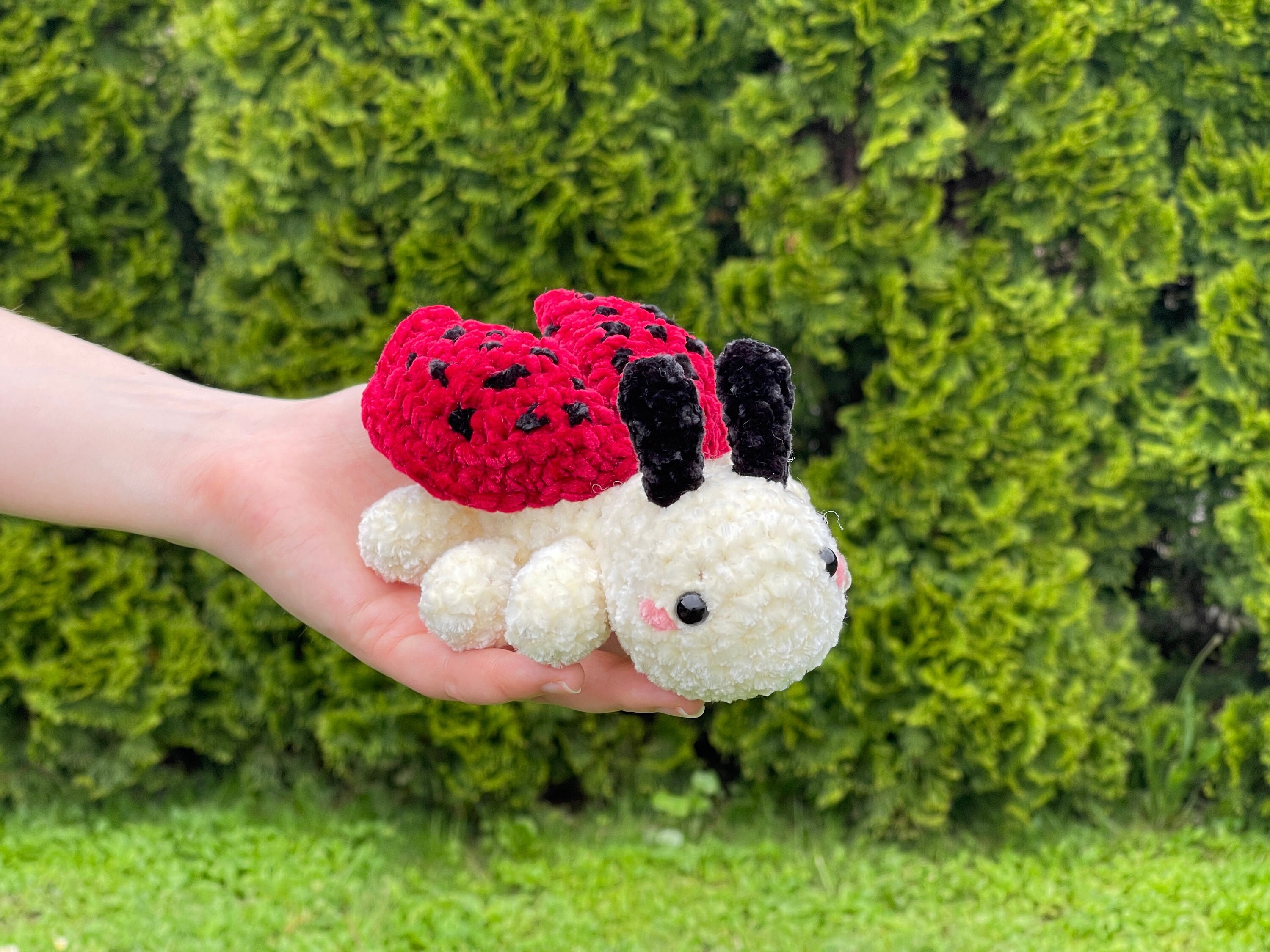 Crochet PATTERN Ladybug, Amigurumi, PDF in English - Etsy