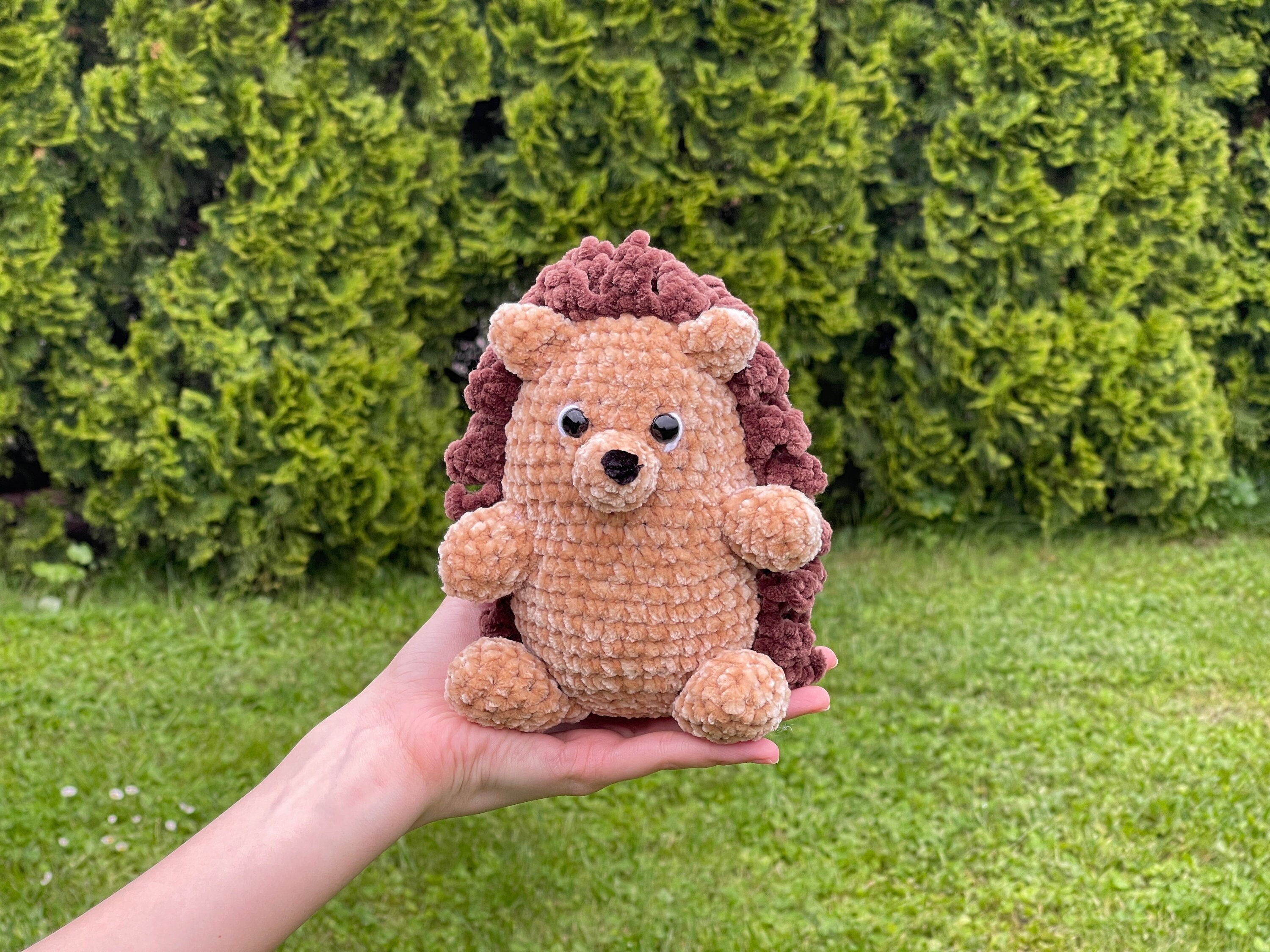 Crochet PATTERN Hedgehog, Amigurumi, PDF in English - Etsy