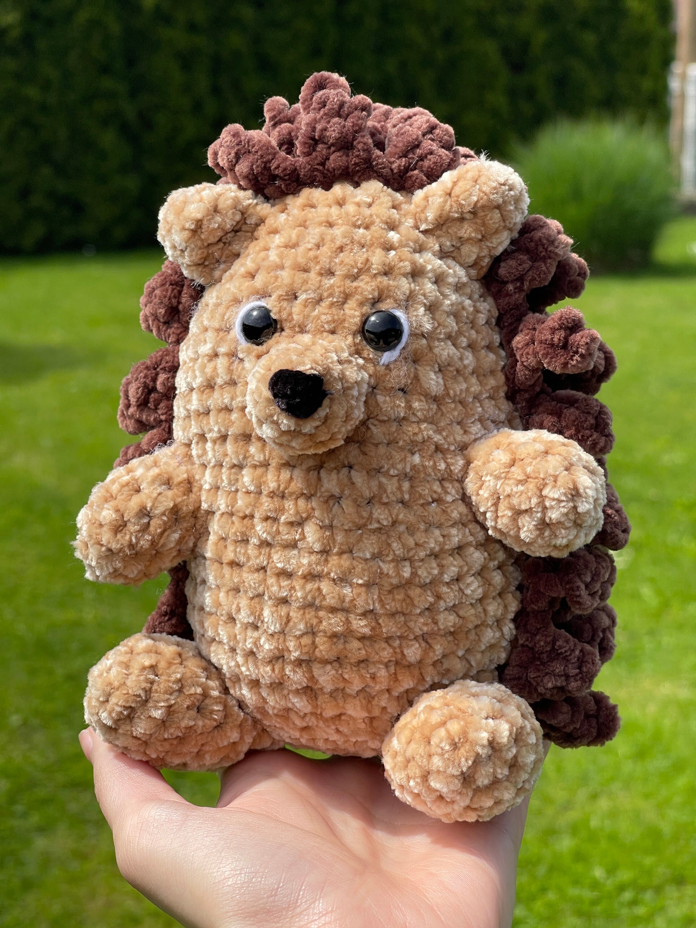 Crochet PATTERN Hedgehog, Amigurumi, PDF in English - Etsy