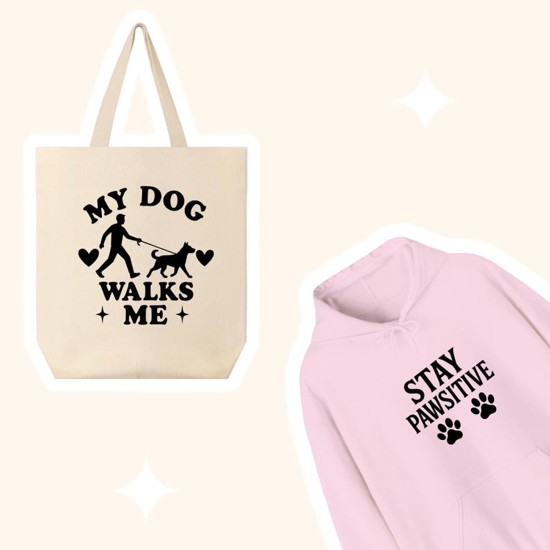Dog Lover SVG Bundle: Funny Pet Quotes, Dog Mom Clipart (digital ...