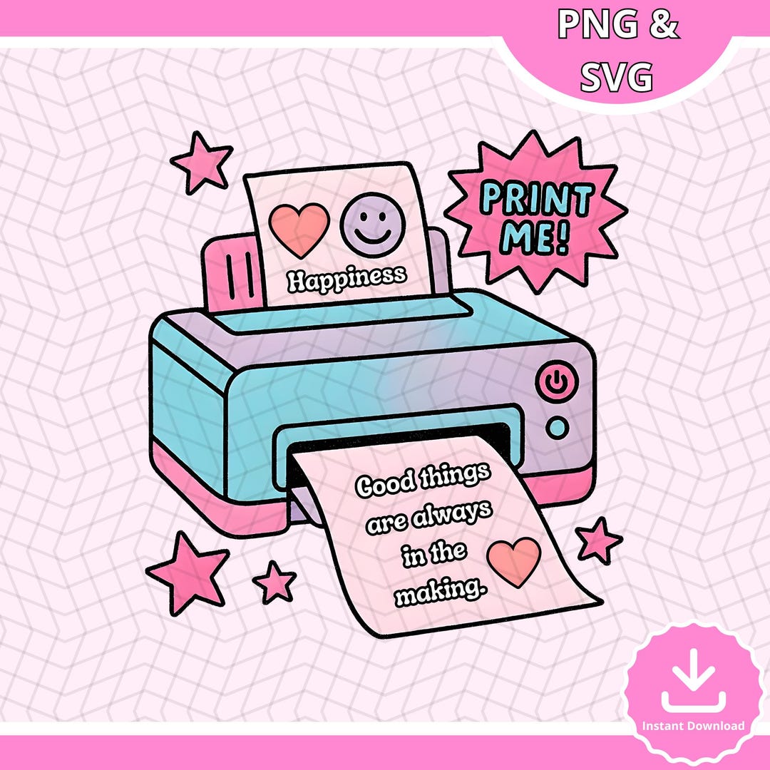 Print Happiness SVG, Happiness Quote PNG, Cute Motivational Svg, Good ...