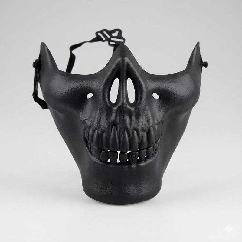 3d Printed Tactical Mask - Etsy