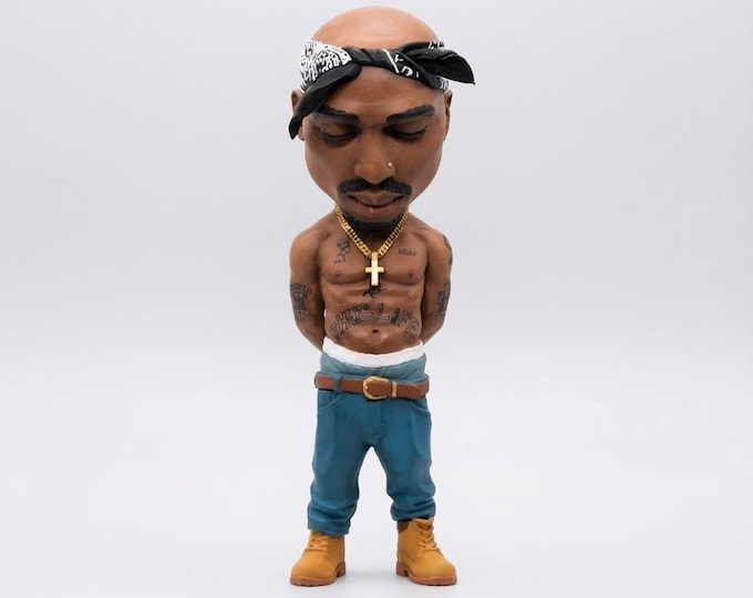 Limited Edition Stylized Tupac Shakur Collectible Figure Urban Art Toy ...