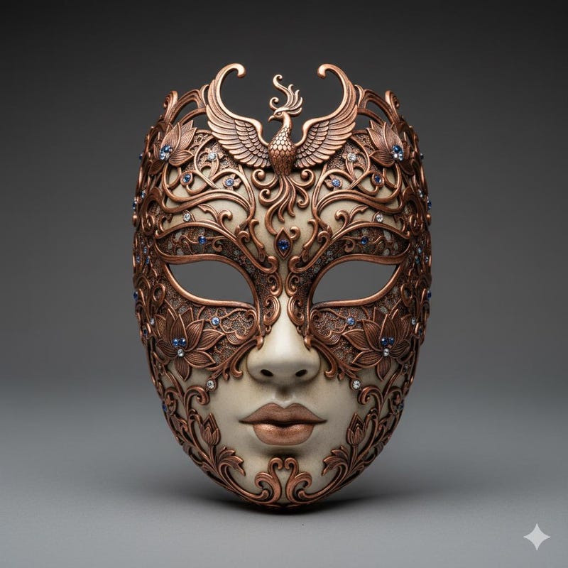 Phoenix Mask - Etsy