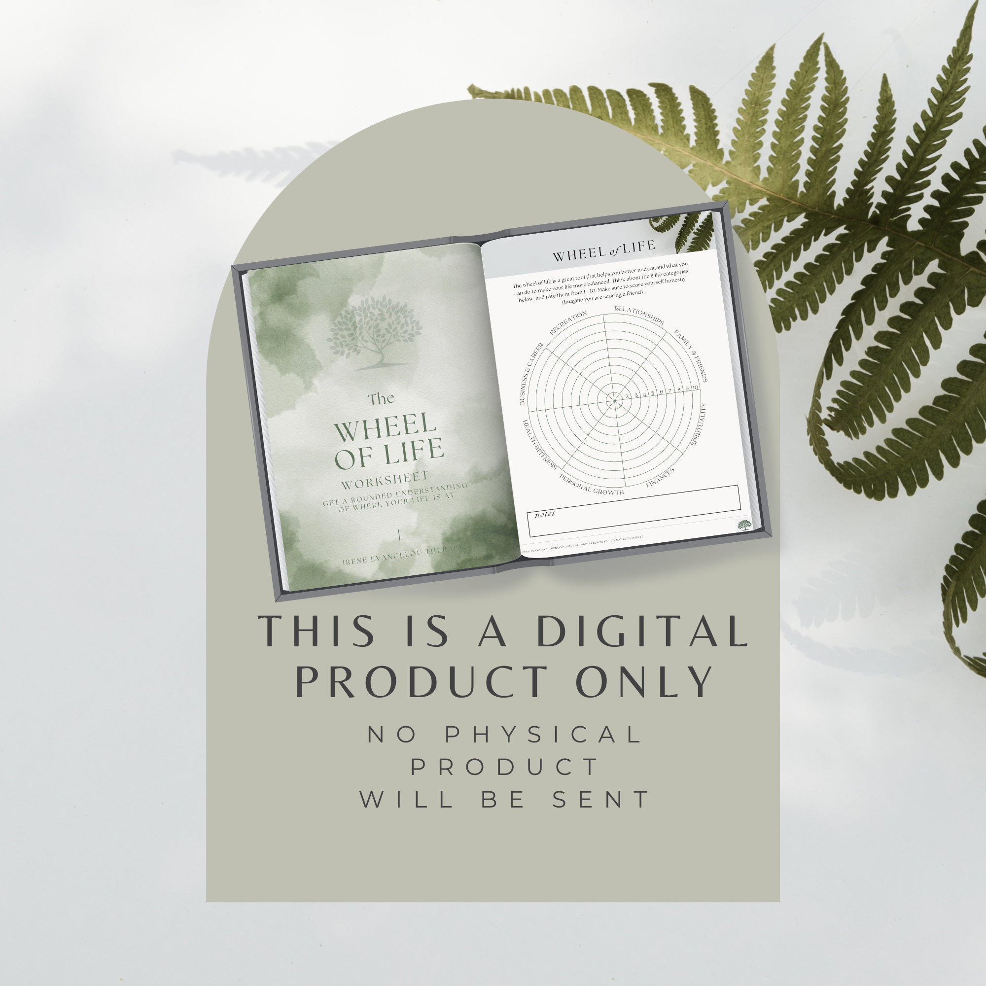 Wheel of Life Worksheet, Wheel of Life Workbook, Wheel of Balance, Self ...