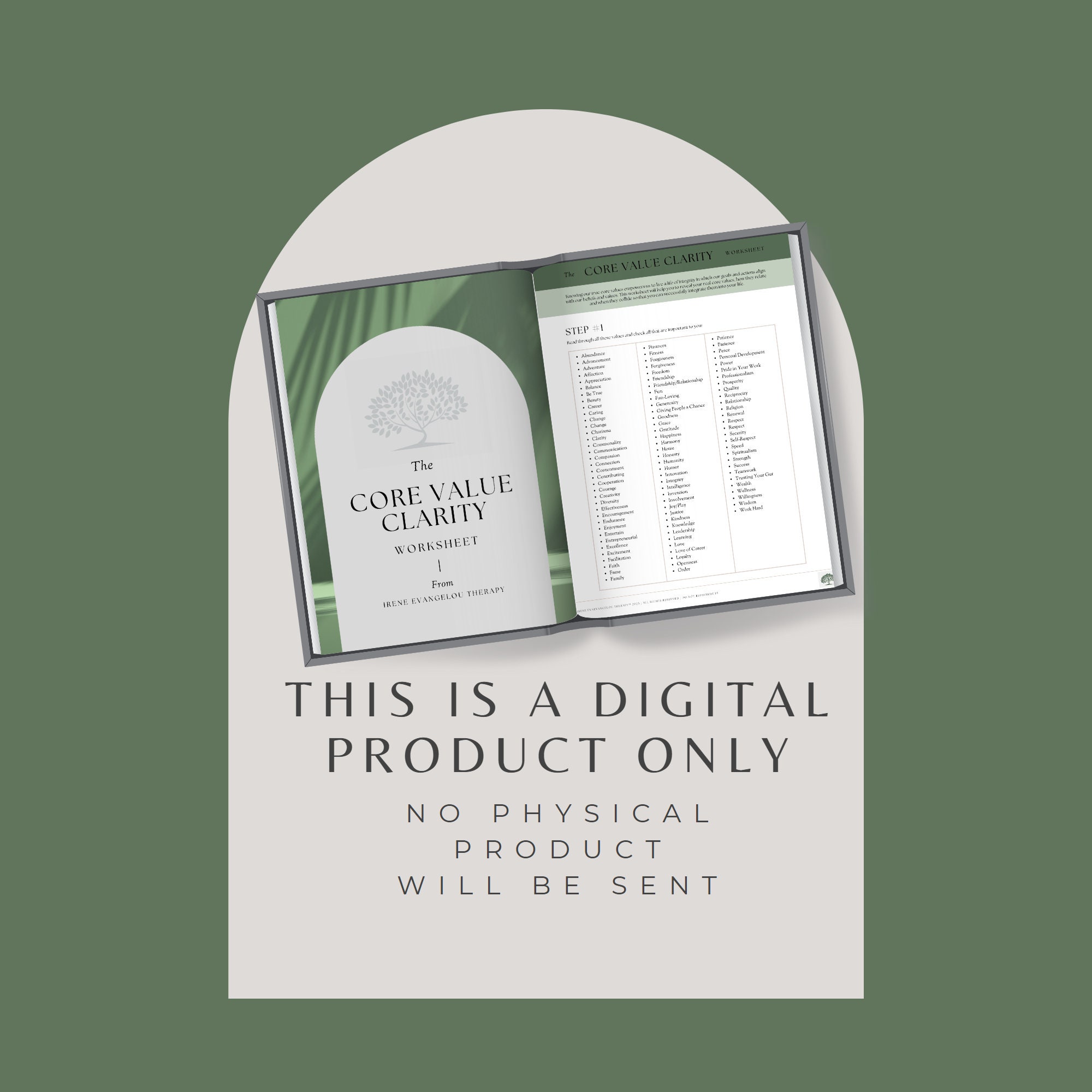 Core Value Clarity: 6 Step Guide to Help You Discover Your - Etsy