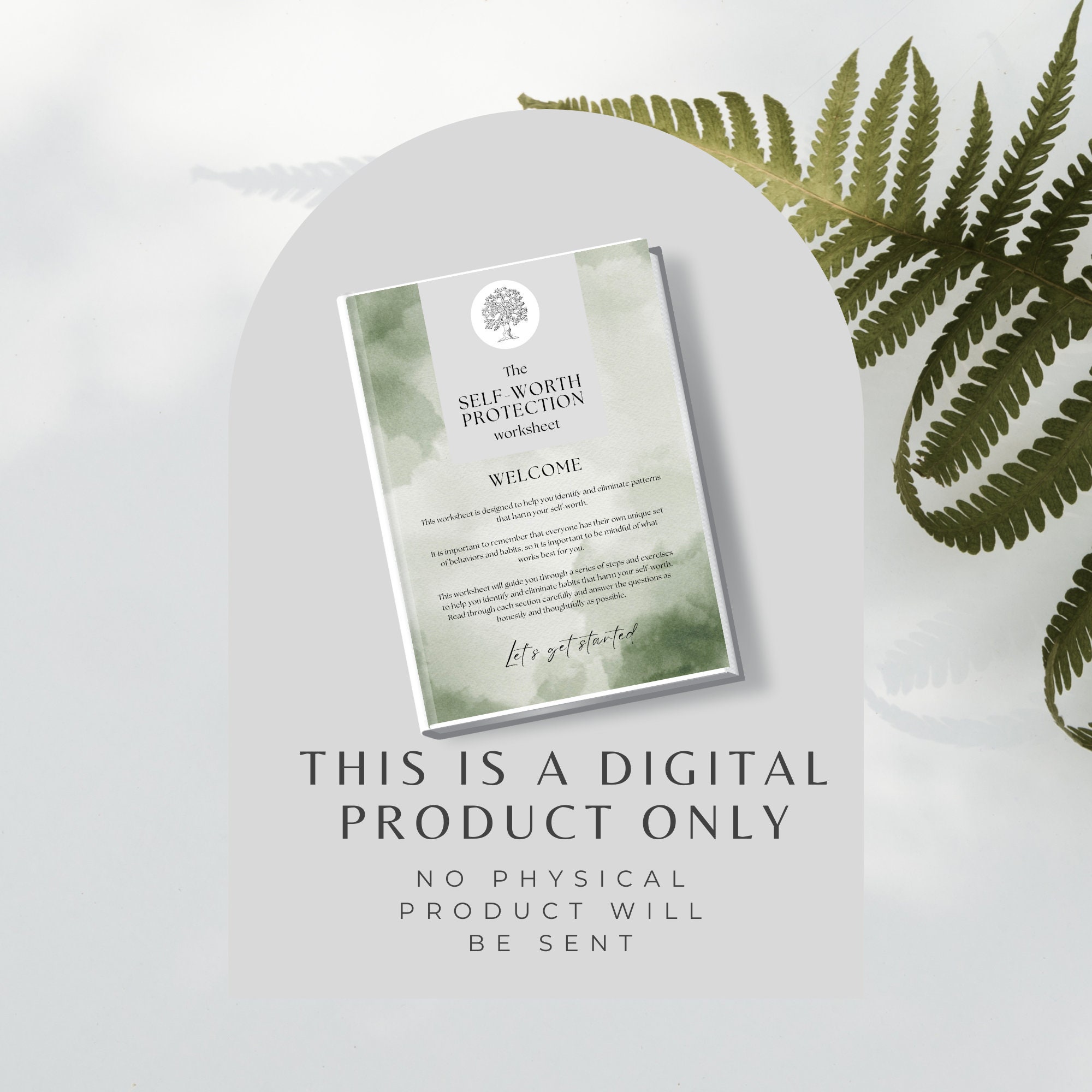 Self Worth Workbook, Self Esteem, Mindfulness, Improving Self-worth and ...