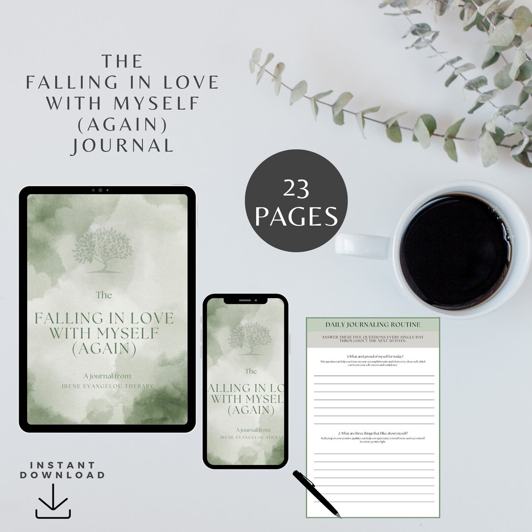 Falling in Love With Myself (again) Selflove Journal Rediscovering ...