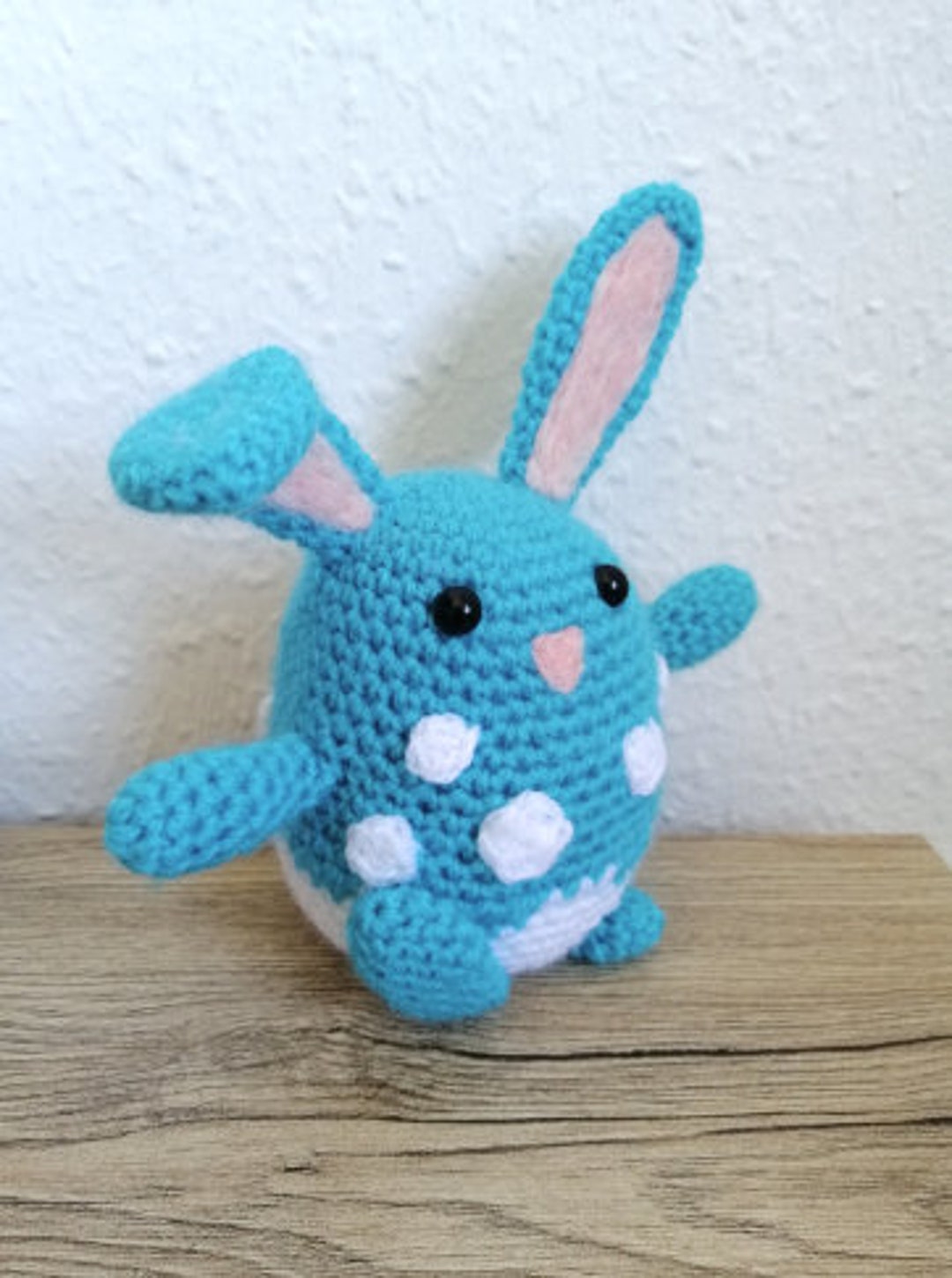 Azumarill Cute Crochet Patterns Pokemon Crochet Pattern for - Etsy